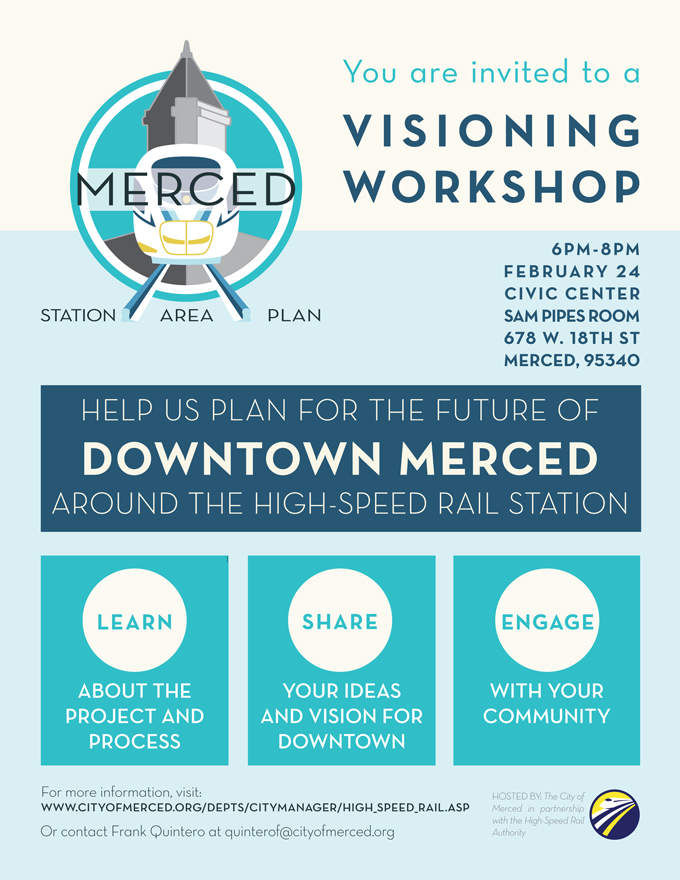 City of Merced and the High Speed Rail Authority 'Visioning Workshop ...
