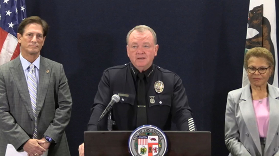 Los Angeles Police Announce Multiple Arrests in Major Operation ...